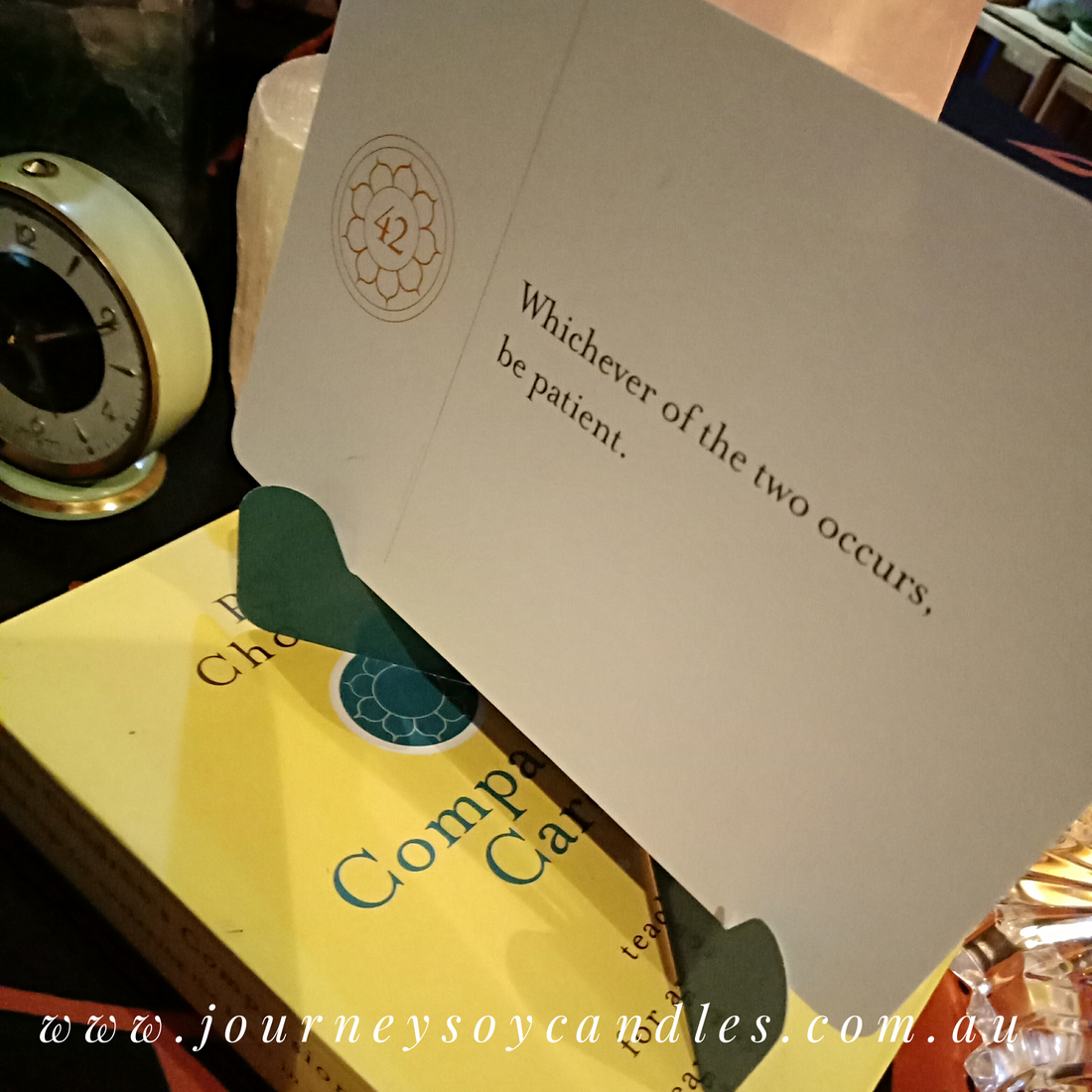 Pema Chodron's Compassion Cards - Journey Soy Candles