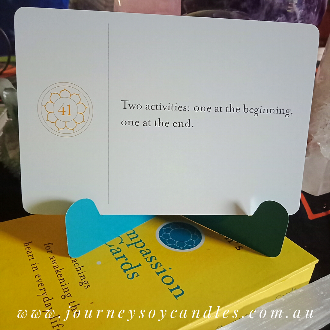 Pema Chodron's Compassion Cards - Journey Soy Candles