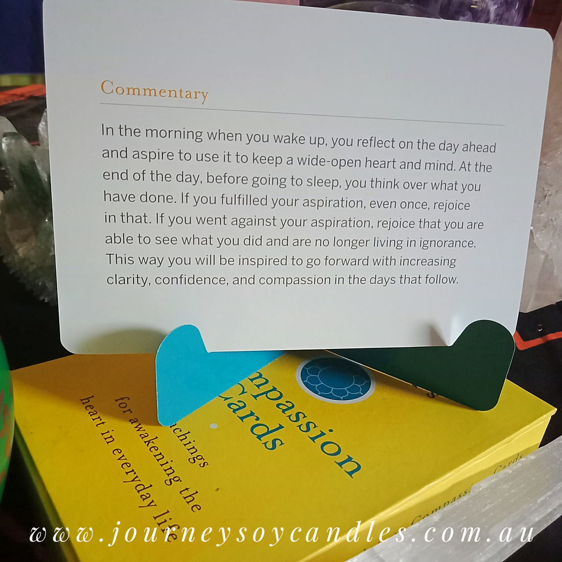 Pema Chodron's Compassion Cards - Journey Soy Candles